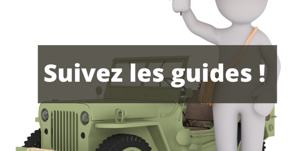 Suivez les guides...touristiques ! | 1RCF Belgique
